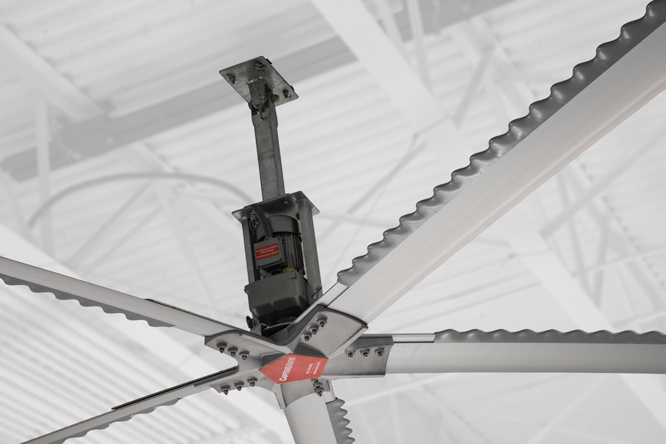 CA-HVLS: High Volume Low Speed Fans and Controls by CaptiveAire®