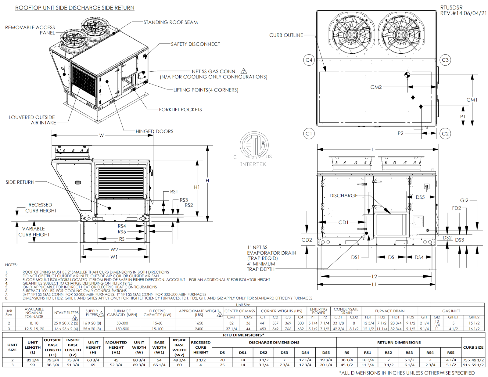 Submittal Drawing